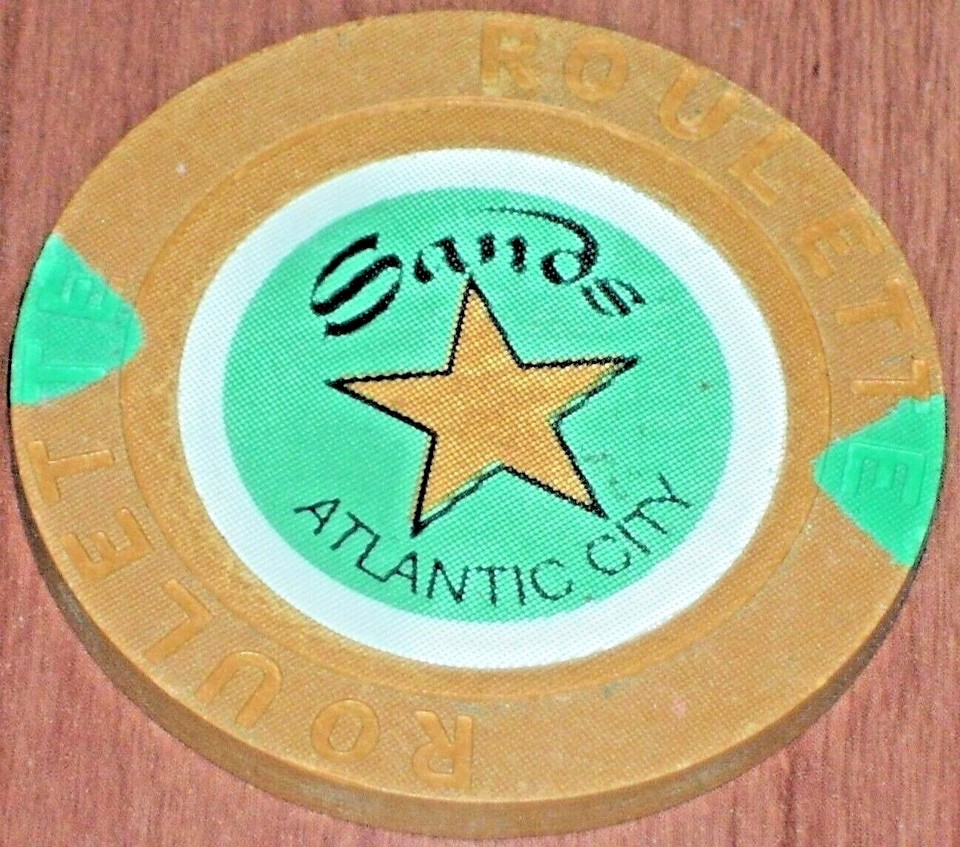 VINTAGE 1ST EDT ROULETTE CHIP FROM THE SANDS CASINO ATLANTIC CITY | eBay