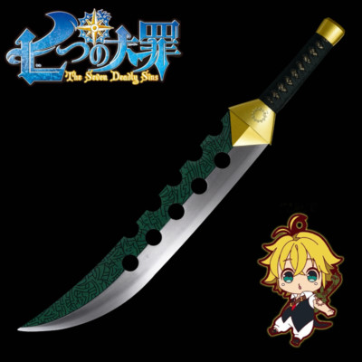 Carbon Steel Anime Seven Deadly Sins. 29.1inBroken Sword Meliodas ...