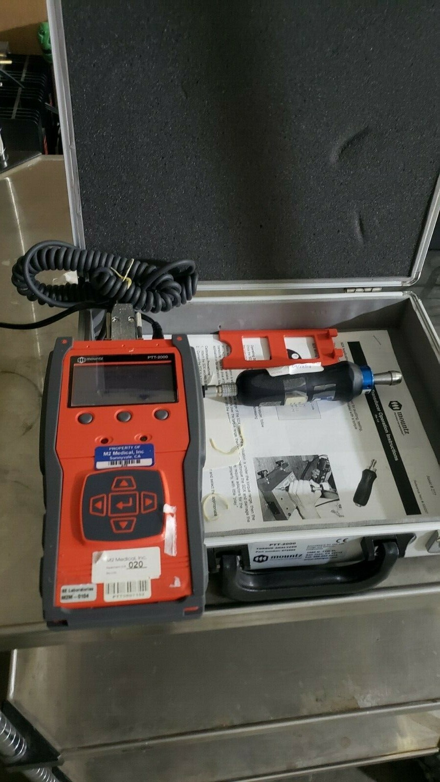 Mountz PTT-2000 Torque Analyzer 072999 Angle Force Torquemate with ...