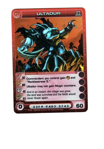 Chaotic Super Rare Underworld Ultadur Max Energy Wisdom Speed | eBay