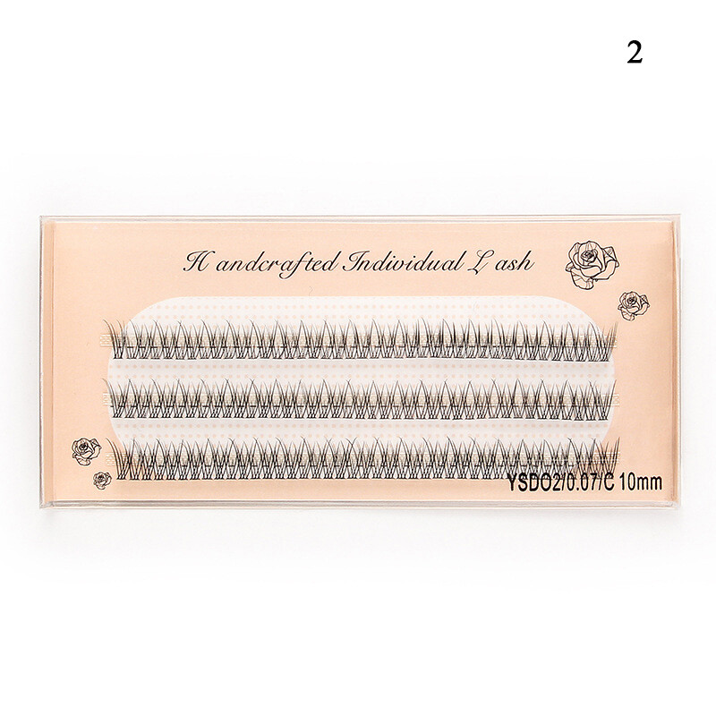 Individual False Eyelashes Lashes Extension Natural Long Cluster Beauty ...