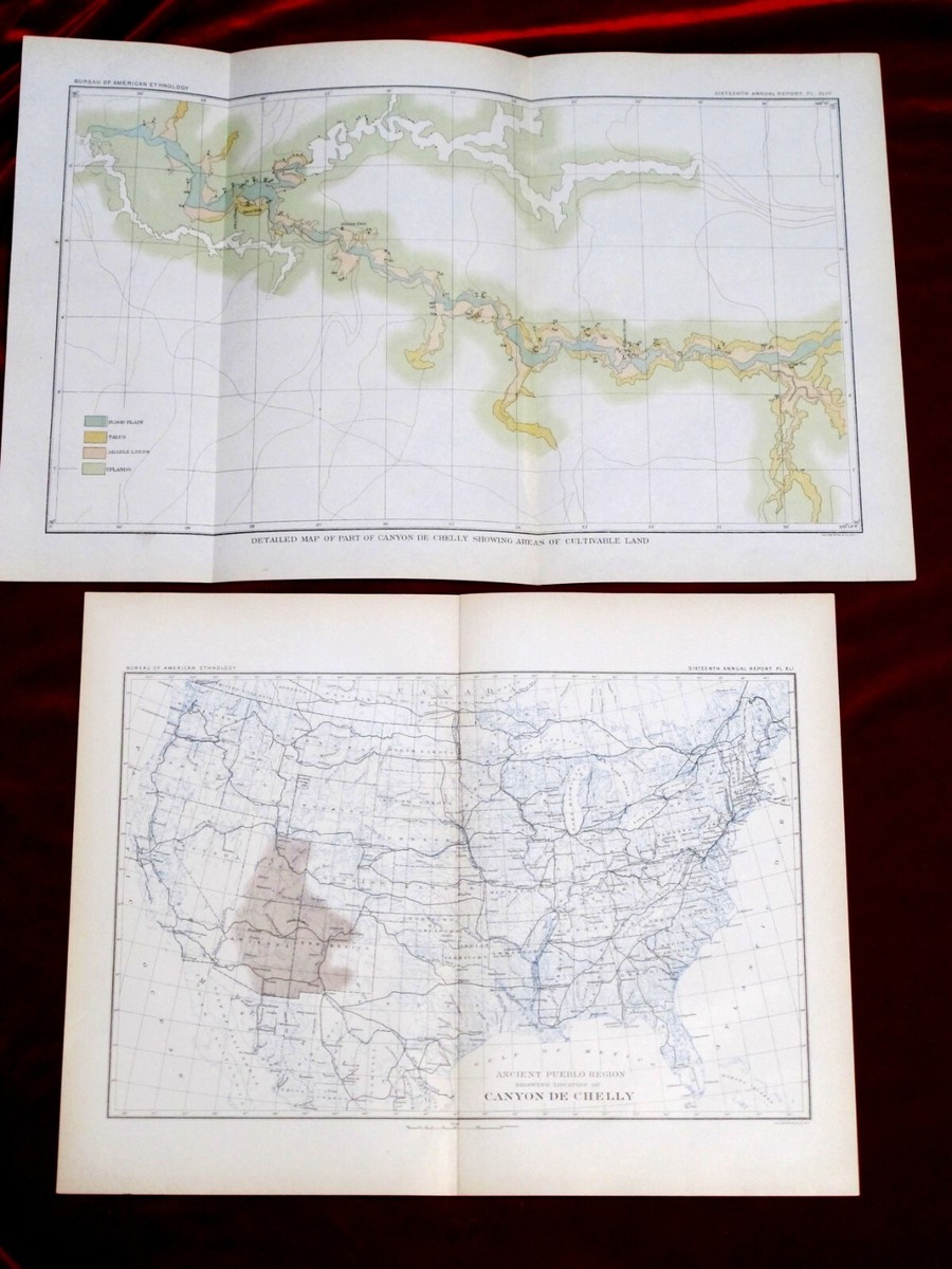 Canyon De Chelly Map
