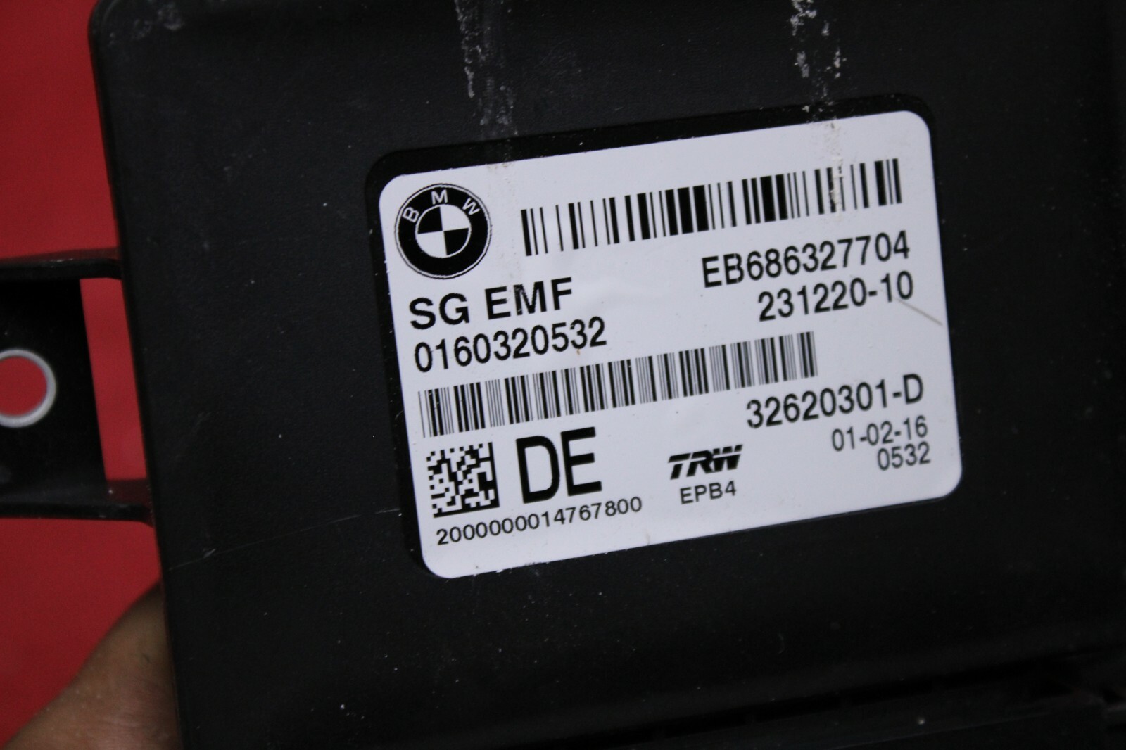 EMF Rear Brake Control Unit Parking Module BMW OEM F25 F26 X3 X4 ...