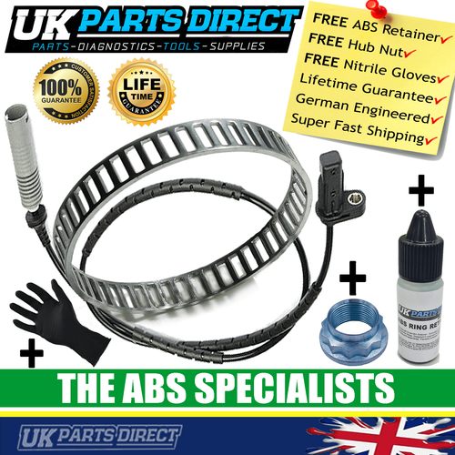 ABS Reluctor Ring & ABS Sensor Kit for BMW 1 Series (E81 E82 E87 E88 ...