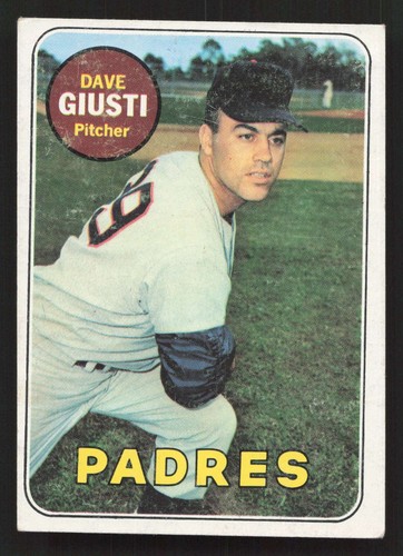 Dave Gusti 1969 Topps #98 Padres VG {0526 | eBay
