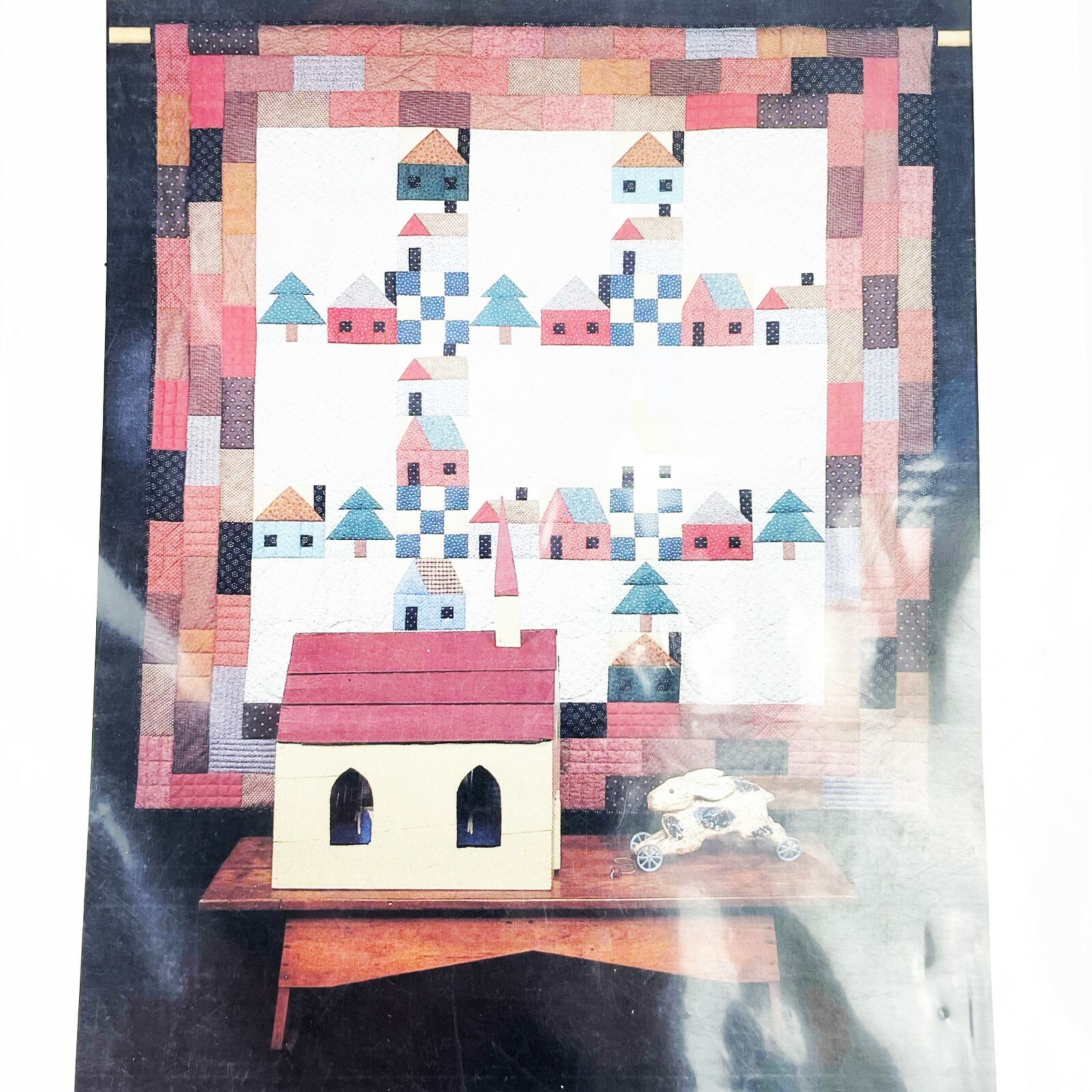 Around Town Quilt Wall Hanging Sewing Pattern 65" x 65" Thimbleberries ...