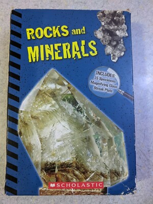Rocks and Minerals by Scholastic (15 Specimens ) | eBay