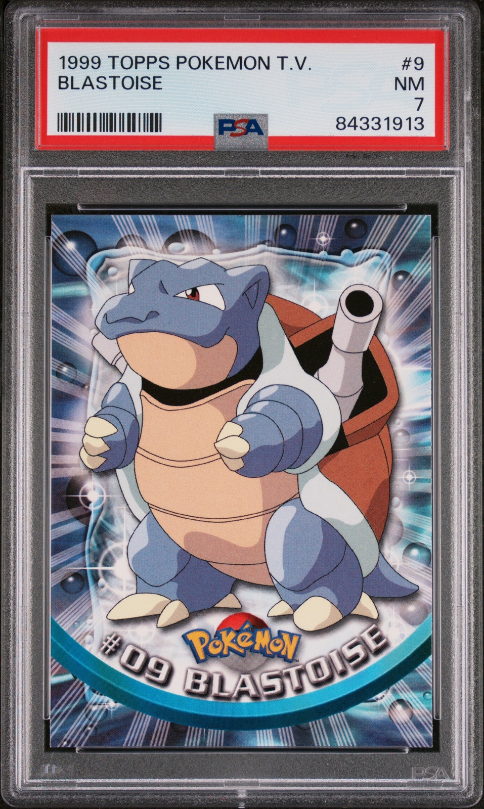 1999 Topps Pokemon TV 9 Blastoise - PSA 7 | eBay