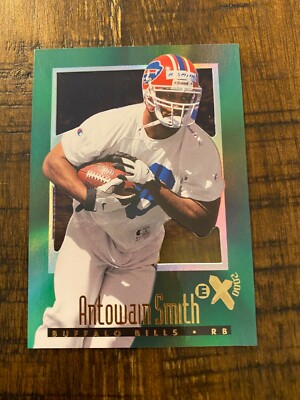 1997 E-X2000 Antowain Smith #34 RC Rookie Card Buffalo Bills | eBay