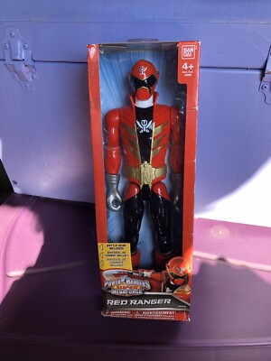 Power Ranger 12" Action Figure Super MegaForce Red Rangers, Saban's Ban ...