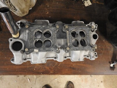 1956 57-61 Corvette SMALL BLOCK CHEVY DUAL QUAD INTAKE MANIFOLD SBC ...