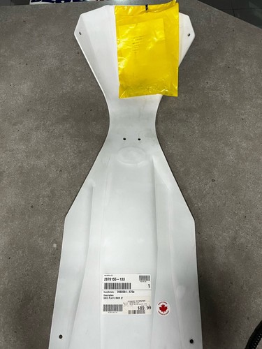 2010-2020 POLARIS SNOWMOBILE SKID PLATE 2878155-133 WHITE | eBay