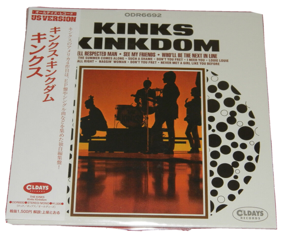 THE KINKS Kinks Kinkdom US JAPAN MINI LP CD | eBay