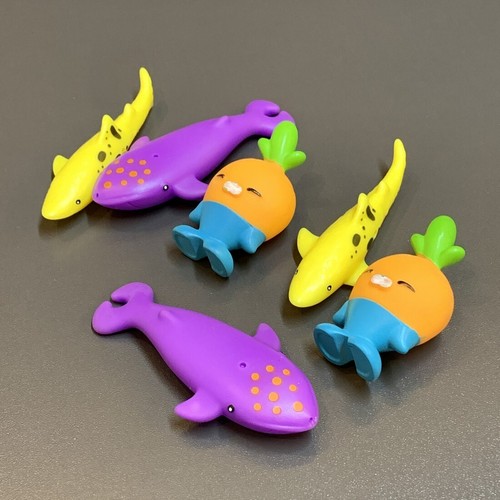 6 PCS Fisher Price Octonauts THE VEGIMALS Tunip Barrot Codish Playset ...