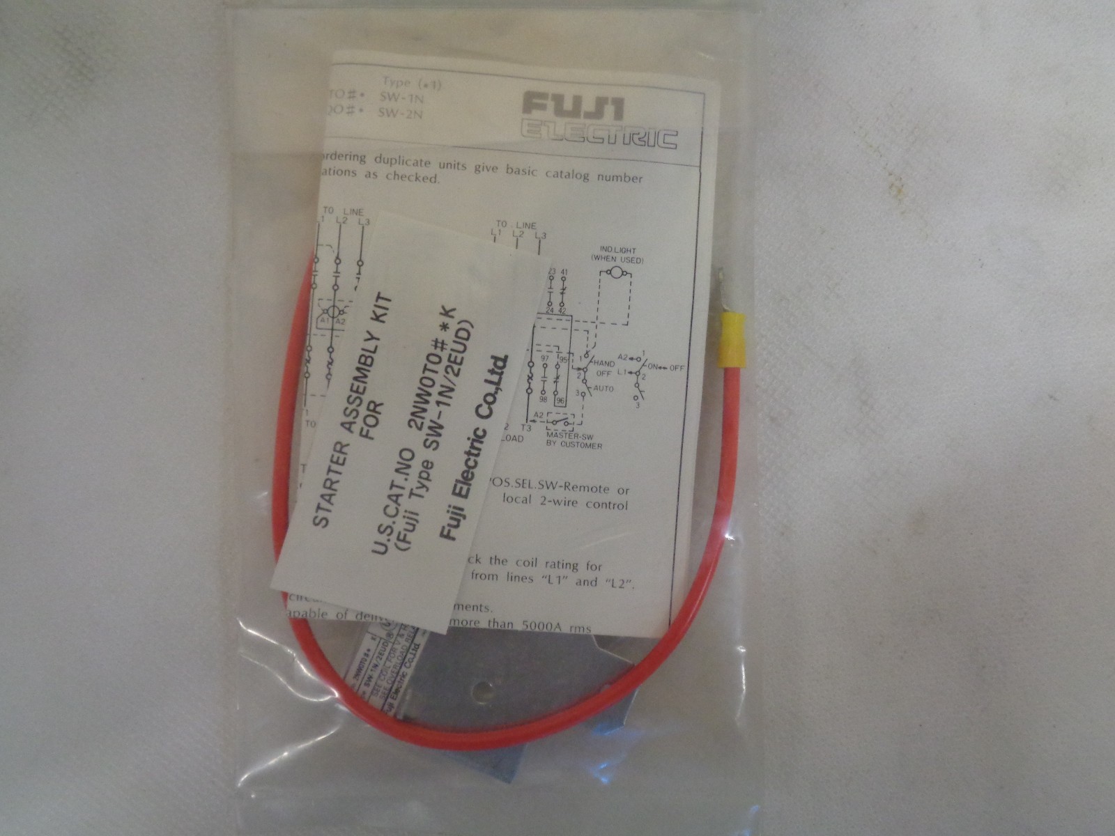 NEW FUJI ELECTRIC STARTER ASSEMBLY KIT SW-1N/2EUD | eBay