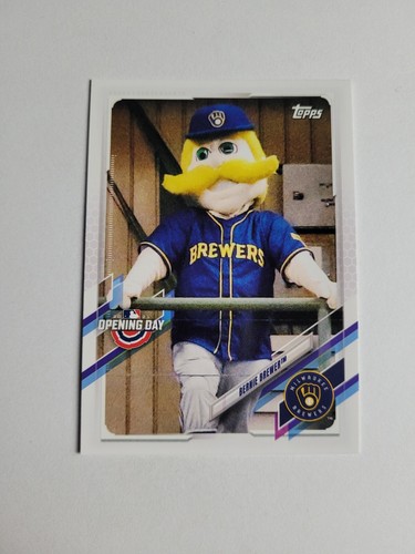 2021 Topps Opening Day Baseball #M-8 Bernie Brewer | eBay