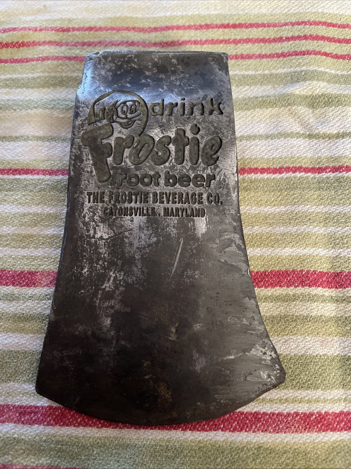 Vintage Frosties Root Beer Advertising Hatchet Axe Plumb 1 1/4 Lb C ...