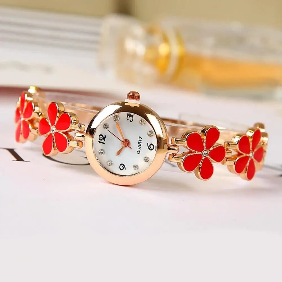 Ladies Girls Wrist Watches Quartz Analogue Women Valentine's Day Gift ...