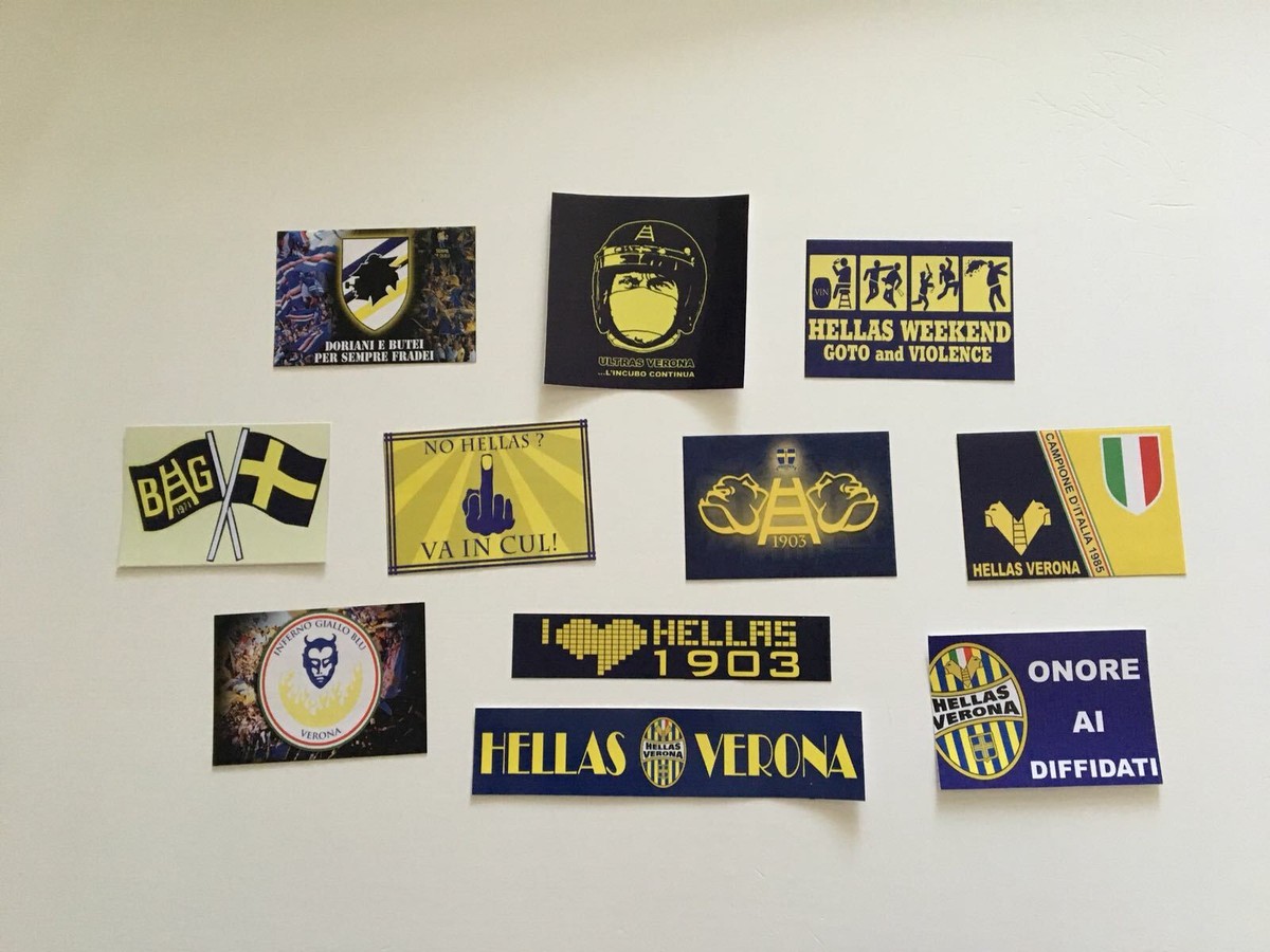 Hellas Verona Ultras Shops Mario Balotelli: Brescia Ultras Defend