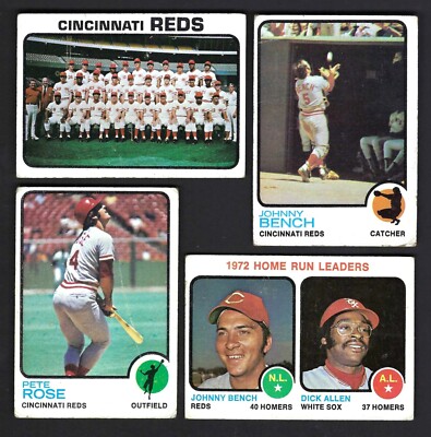 1973 Topps Cincinnati Reds Team Set (29) | eBay