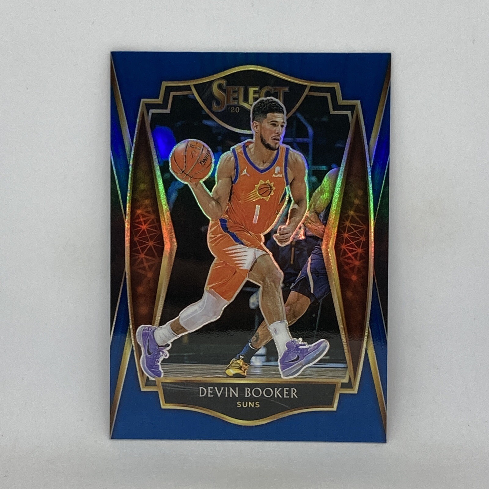 Devin Booker Blue Prizm Insert 2020-21 Panini Select Basketball #121 ...