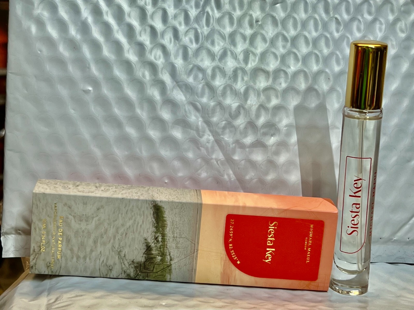 MICHAEL MALUL SIESTA KEY TRAVEL PEN EDP SPRAY FOR WOMEN - 0.34 OZ/10 ML ...