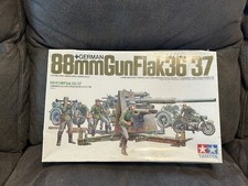 Tamiya 35017 1/35 German 88mm Gun Flak 36.37 Kit for sale online | eBay