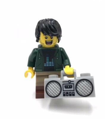 LEGO Boombox Guy minifigure Winter 2024 Store Exclusive mini figure ...