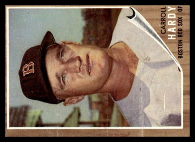 1962 Topps Carroll Hardy #101 Boston Red Sox Baseball Card | eBay