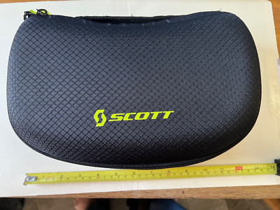 Scott Goggle Case Black with yellow | eBay