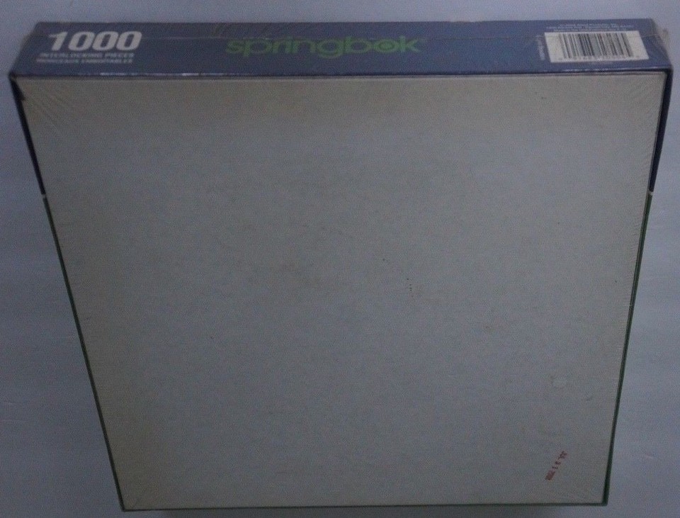 Springbok SNOWMAN Feathered Friends 24" X 30" 1000 Piece Brand NEW ...