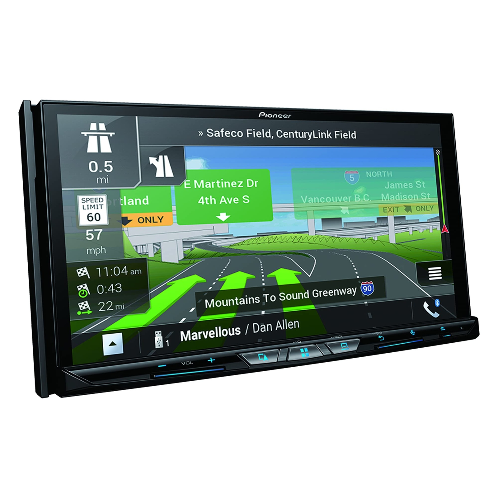 Pioneer AVIC-W8600NEX Navigation Receiver with SiriusXM SXV300V1 ...