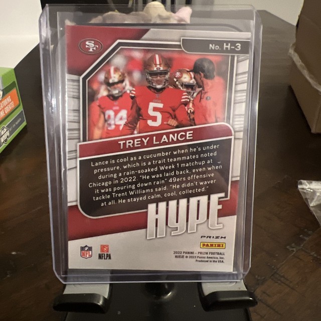 2022 Panini Prizm - Hype Silver Prizm #H-3 Trey Lance for sale online ...