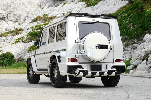 Carbon Rear Roof Spoiler Wing For Mercedes Benz W463 G63 G65 G500 G550 ...