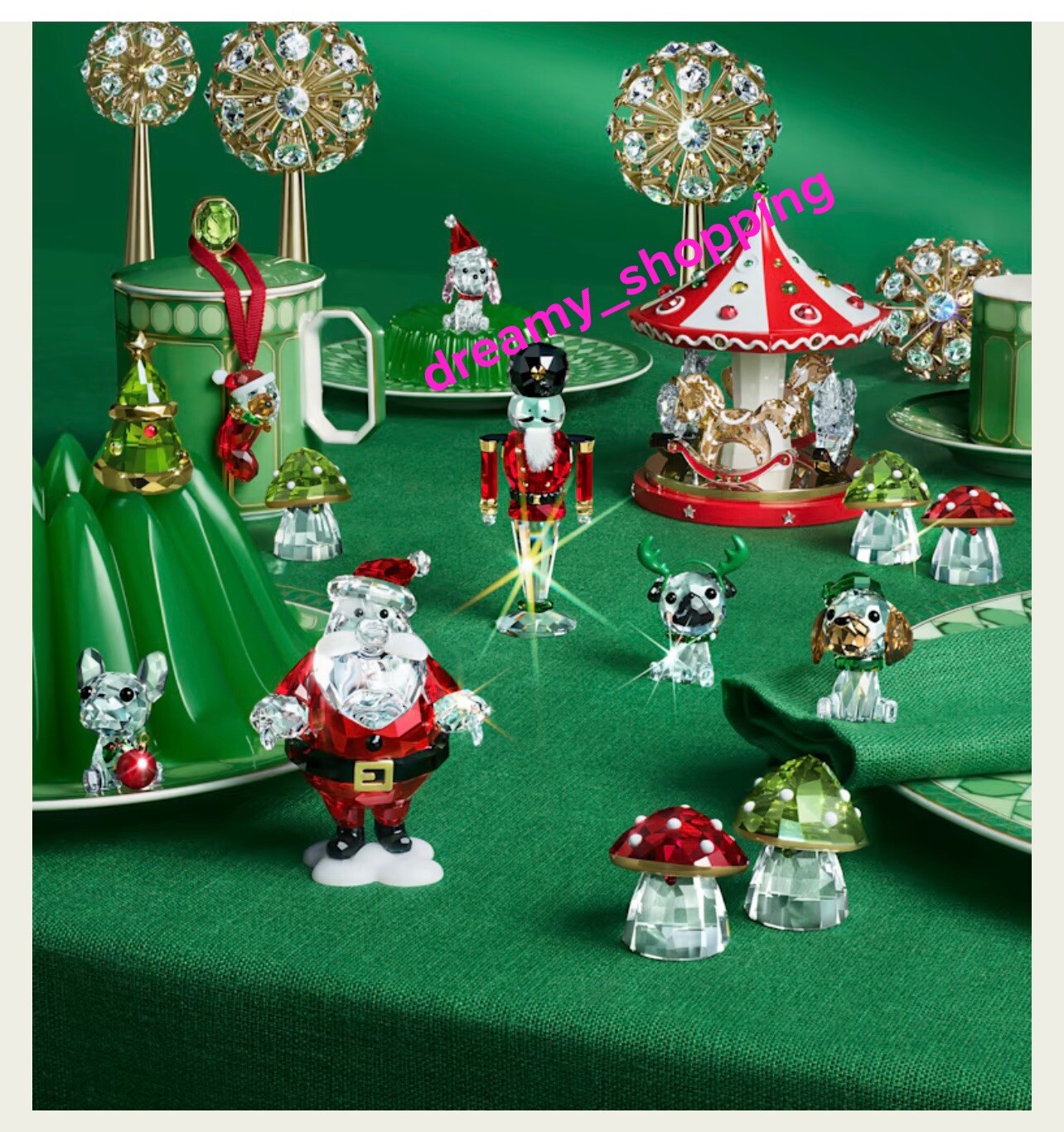NIB $350 Swarovski Holiday Cheers Nutcracker Red Crystal Figurine ...