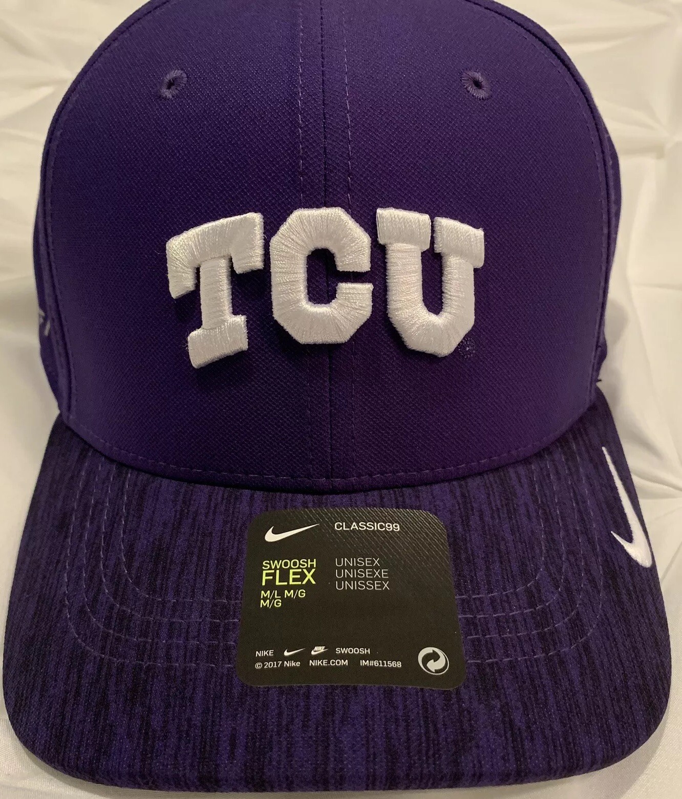 Texas Christian TCU Horned Frogs Classic 99 Fitted Hat Cap Medium Large ...