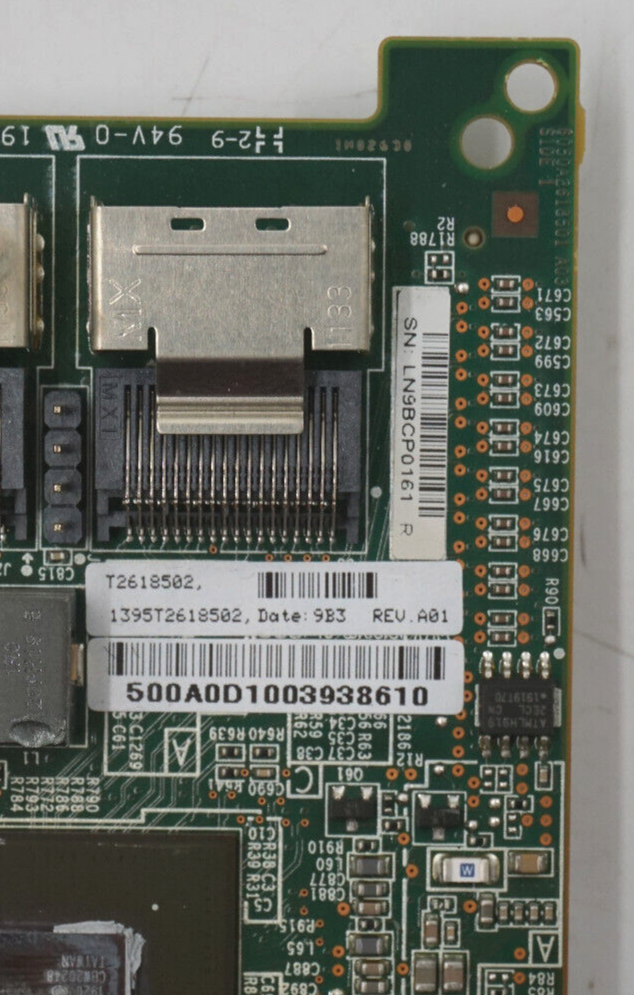 ZT System LSI SAS2308 8-Port 6GB SAS PCIE OCP Mezzanine Adapter P/N ...