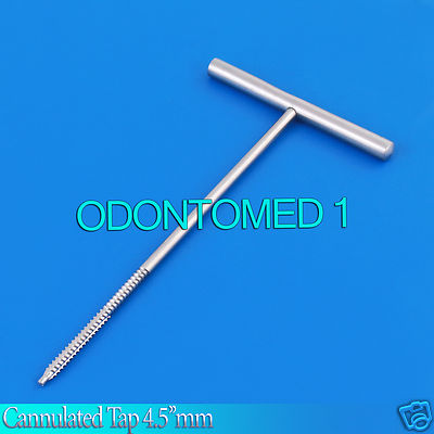 T Handle Cannulated Tap 4.5''mm Surgical Orthopedic Instruments | eBay