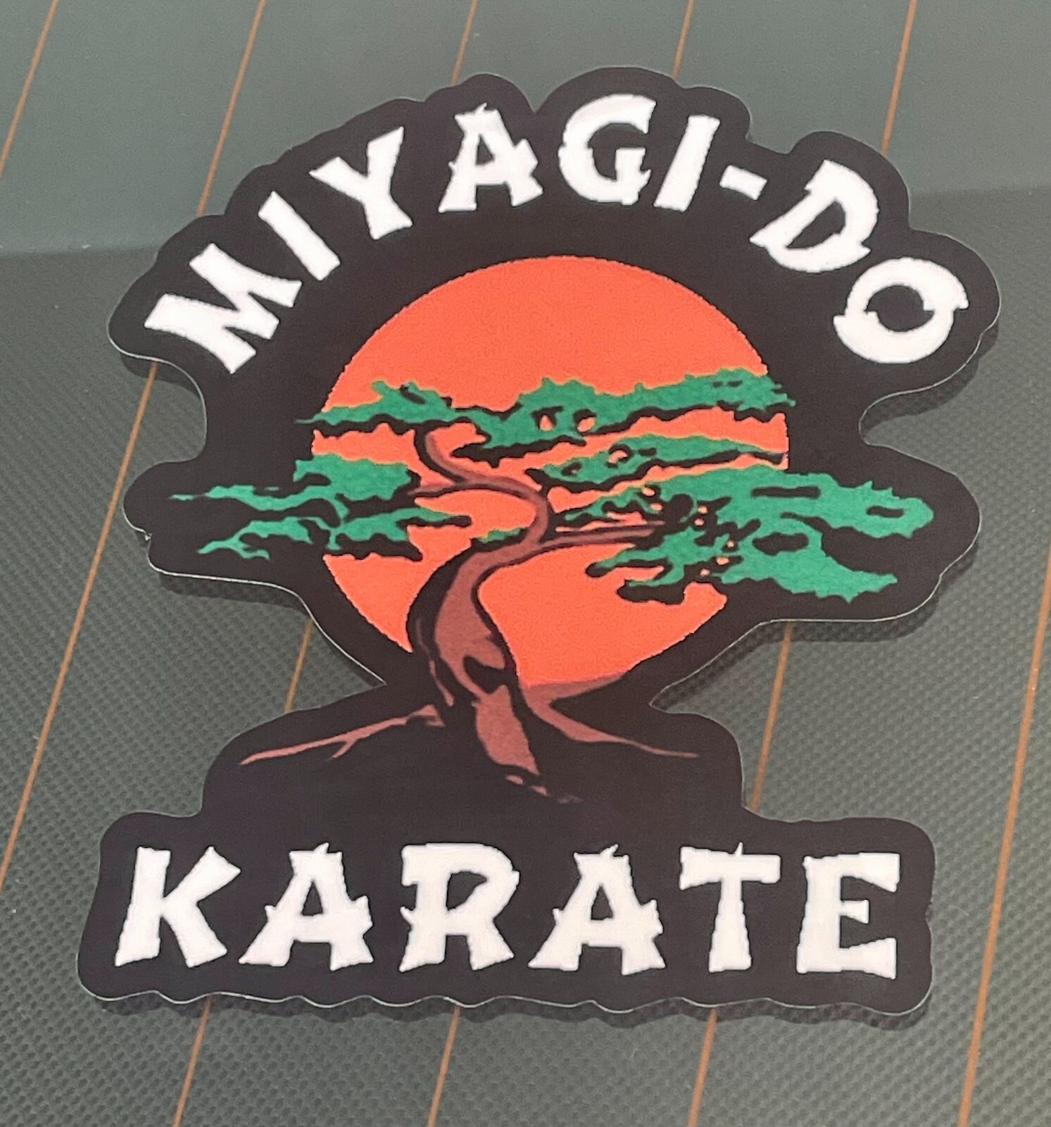 Miyagi-Do Karate Sticker Martial Arts Fan Wax On Wax Off Daniel LaRusso ...