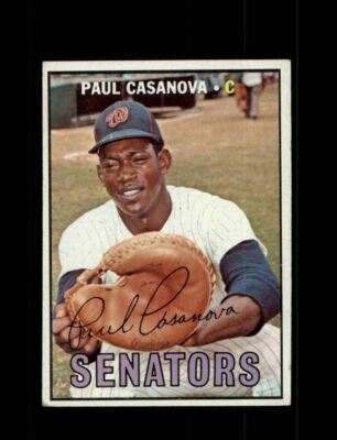 1967 PAUL CASANOVA TOPPS #115 SENATORS *R3536 | eBay