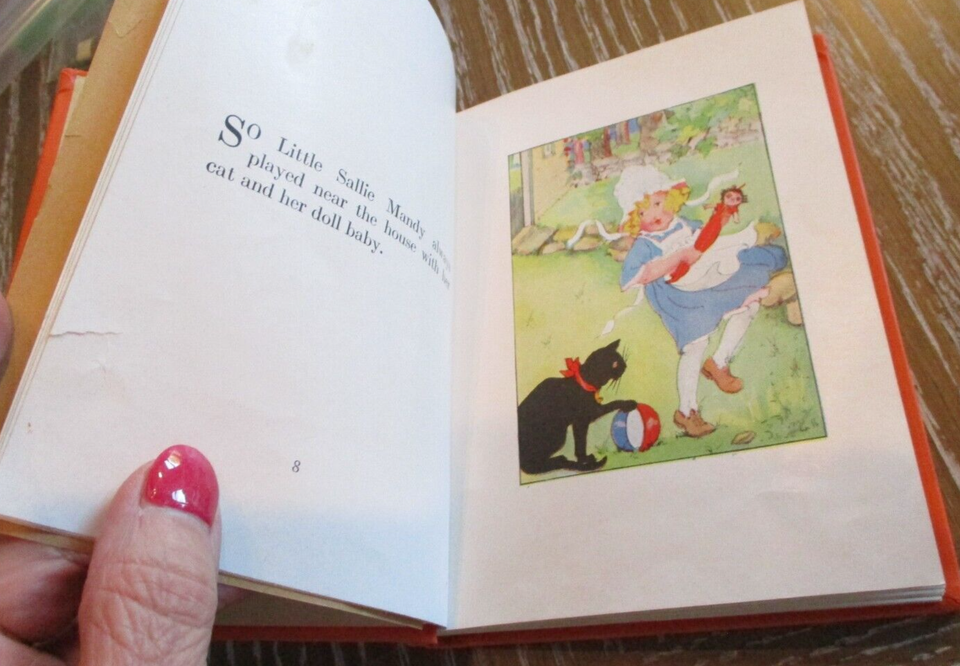 Little Sallie Mandy Book Helen Van Derveer Color Illustrations Wee ...