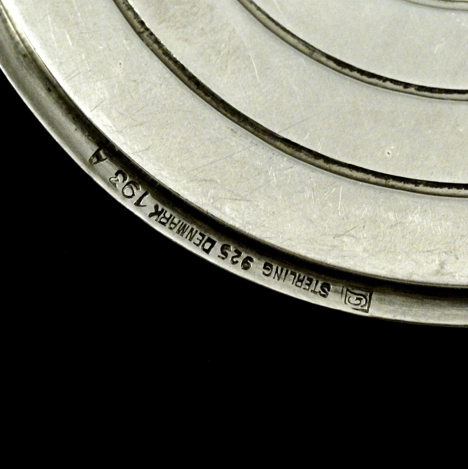 Georg Jensen Sterling Silver Coaster #193A | eBay