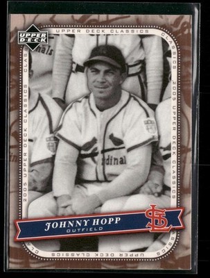 2005 Upper Deck Classics #20 Johnny Hopp | eBay