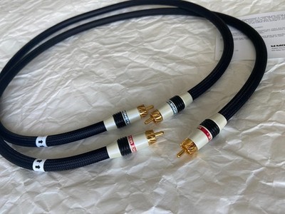 0.75m Monster cable M Series M1000 MKII stereo audio RCA interconnect ...