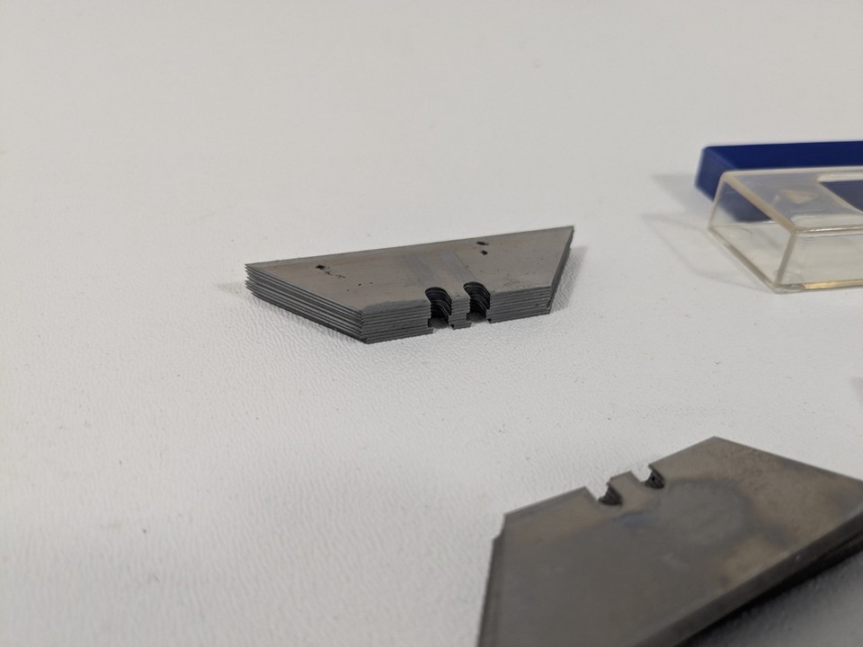 15+ pc Heavy Duty Utility Knife Replacement BLADES ONLY Box Cutter ...