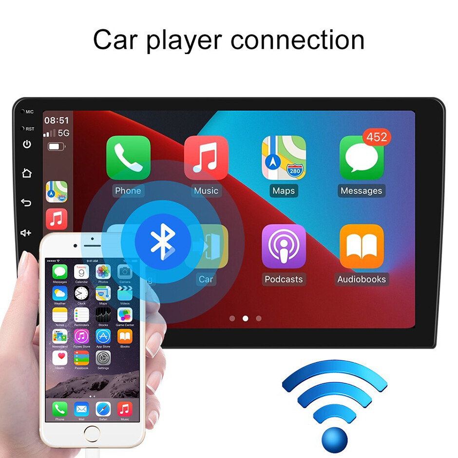 For 2014-2018 Ram 1500 Apple Carplay Car Radio Android 12.0 Navi Player ...