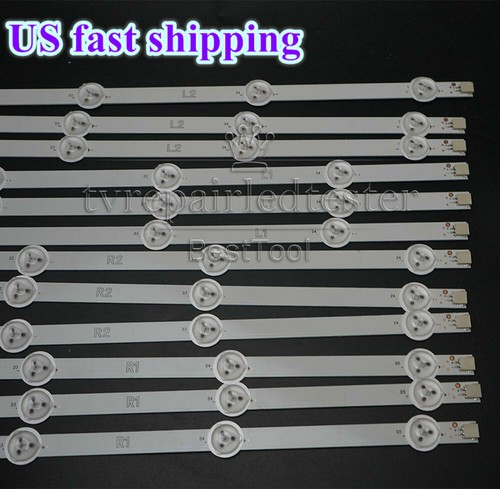 12pcs/set 47'' LED Backlight Strip 6916L L1 L2 R1 R2 for LG 47LA6200 ...
