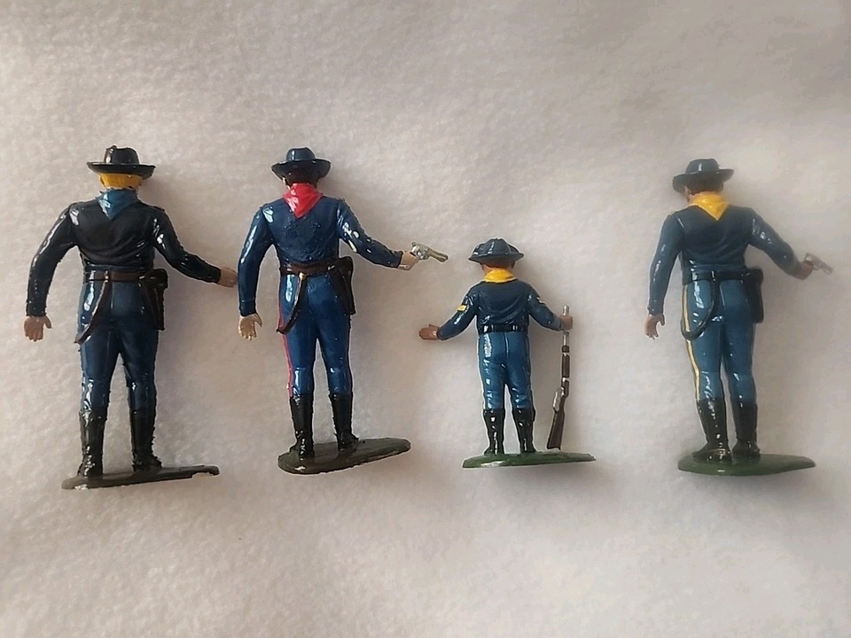 Marx Screen Gems Fort Apache Rip Masters & Rusty Beautifuly Painted ...