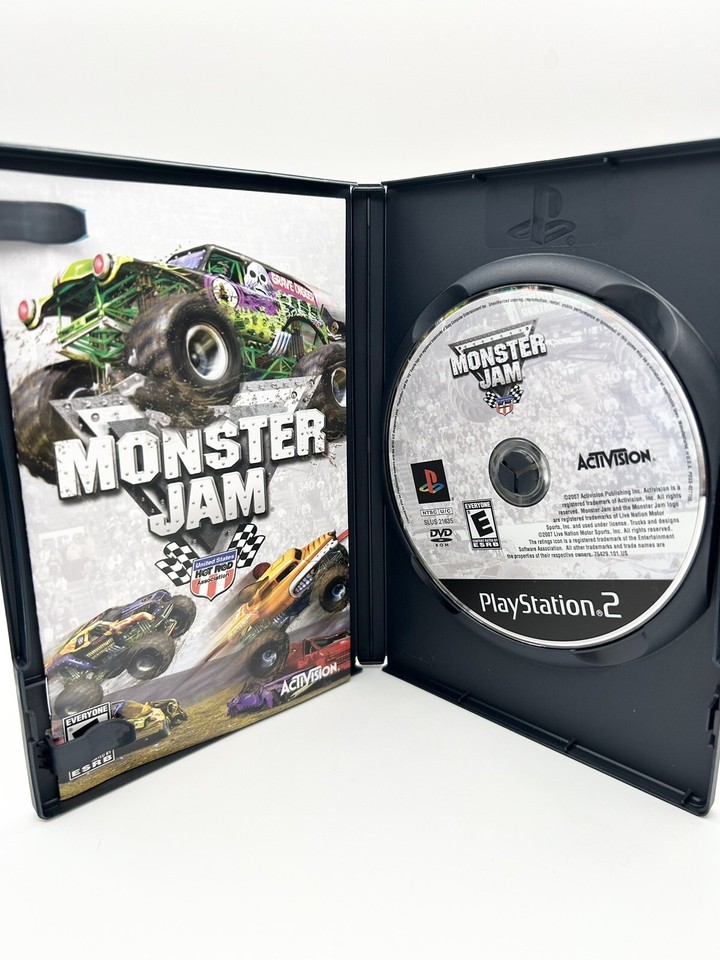 Monster Jam Playstation 2 PS2 Video Game Complete 47875754294 | eBay