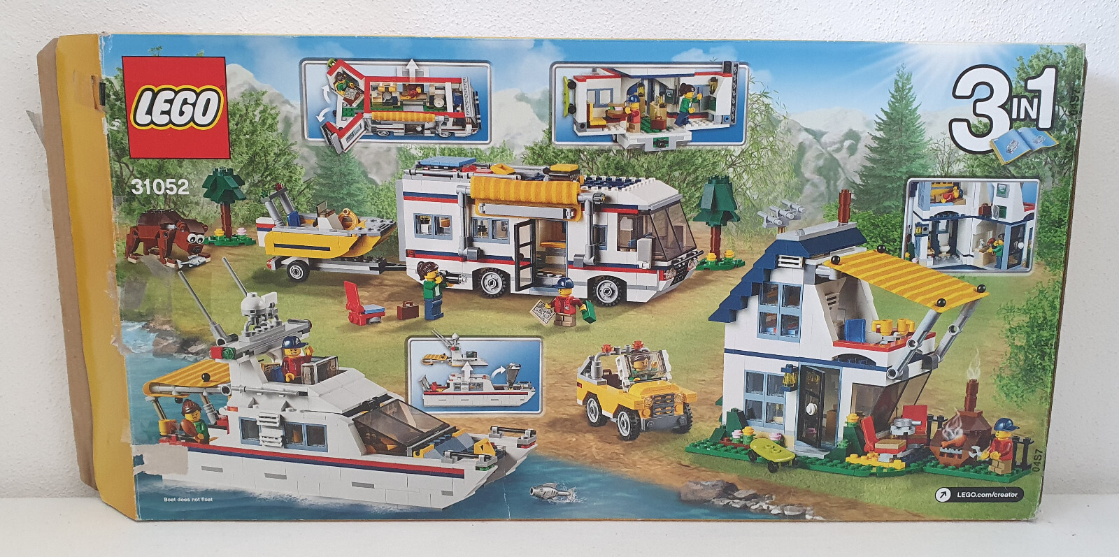 Game Play Lego Creator 2016 Set 31052 Camper Vacanze Vacation Getaways ...